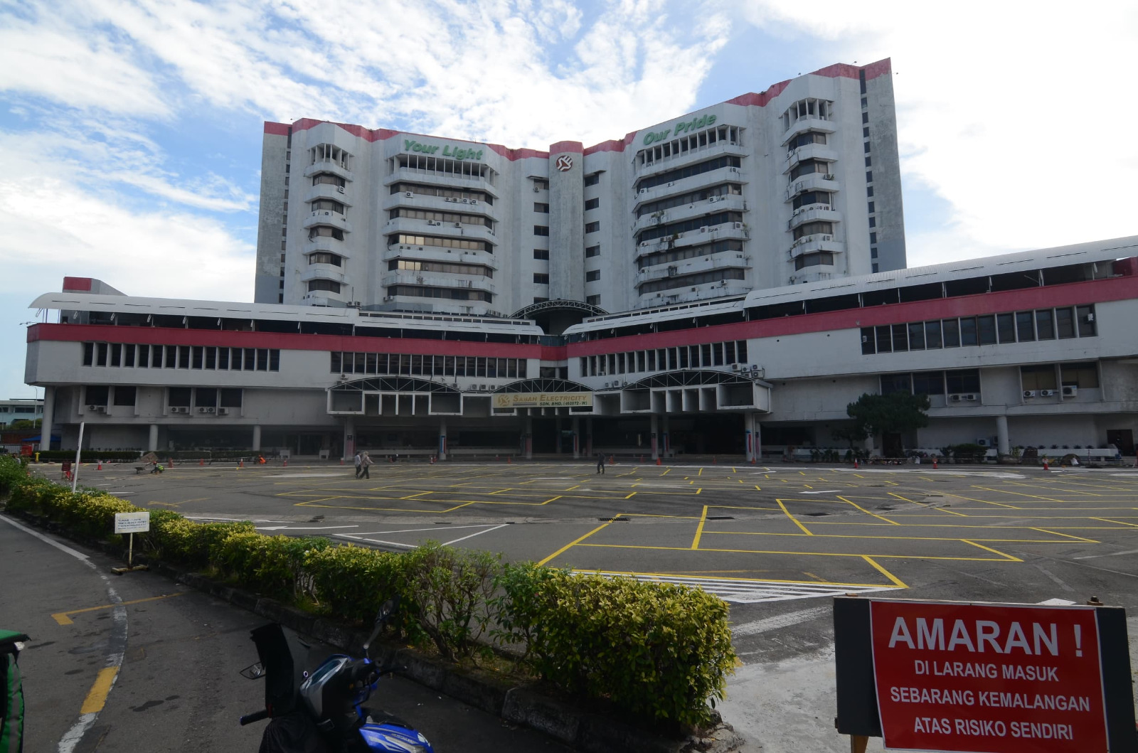 Ibu Pejabat SESB Kota Kinabalu akan pindah ke lokasi baharu disebabkan bangunan uzur, tidak ...